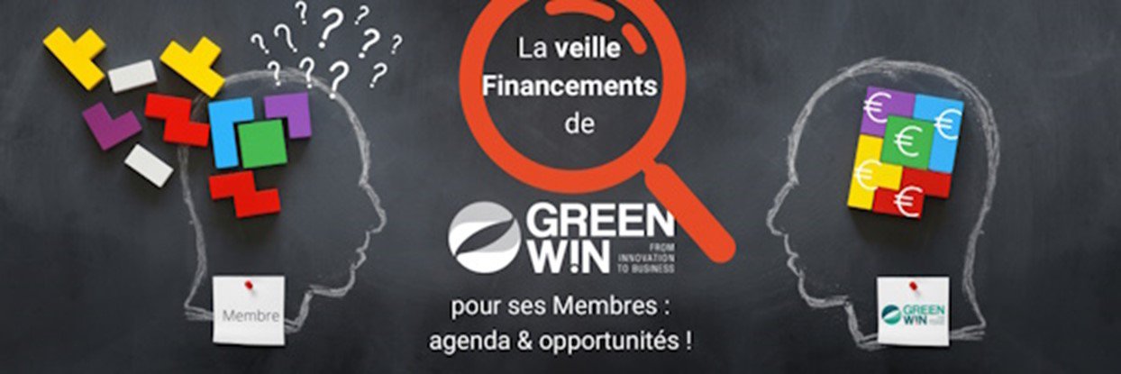 Greenwin: récap des financements ouverts - essenscia